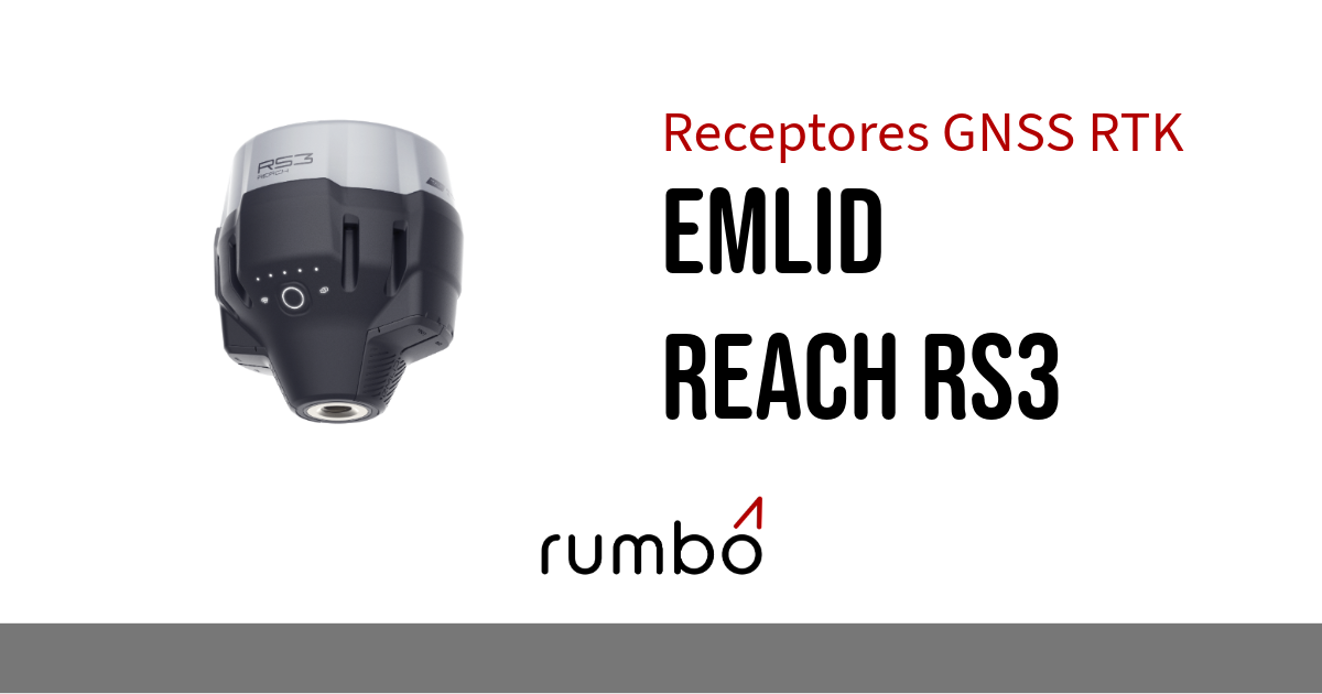 Receptor GNSS Emlid Reach RS3 | Rumbo GNSS
