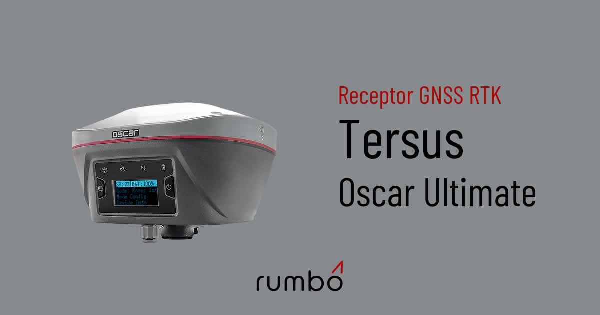 Receptor GNSS Tersus Oscar Ultimate | Rumbo GNSS