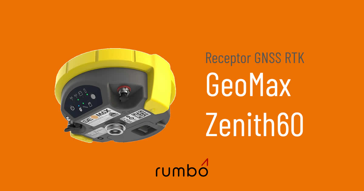 Receptor GNSS GeoMax Zenith60 | Rumbo GNSS